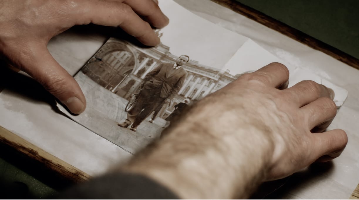 Man Number 4 & Background